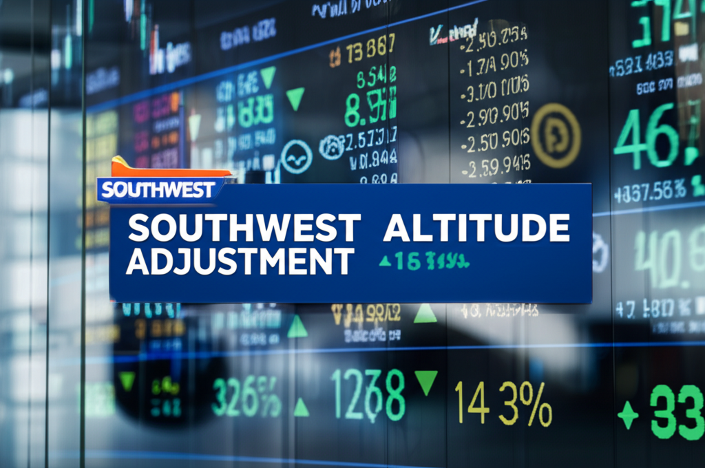 Southwest: Altitude Adjustment? - LUV Stock